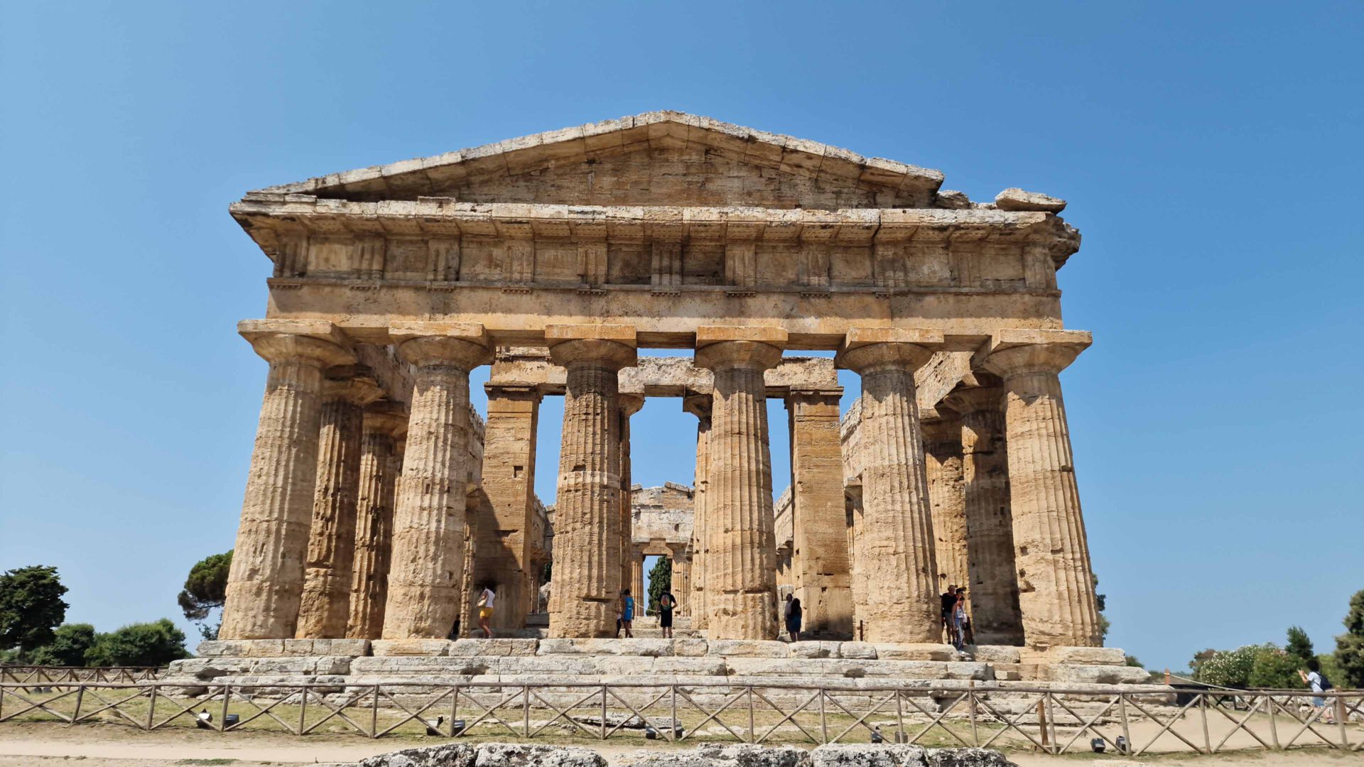 Paestum - oude Griekse tempels in Cilento - Hellinga op reis